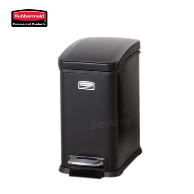 rubbermaid乐柏美 踏板式医疗废物踏板式翻盖垃圾桶2132851 Fire Resistant Wastebaskets - 深圳思为酒店供应链有限公司
